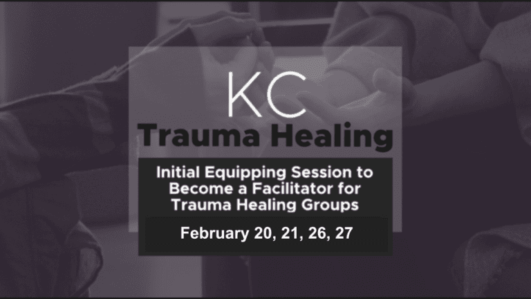 Trauma Healing Group Facilitator Initial Equipping Session, Starting on ...
